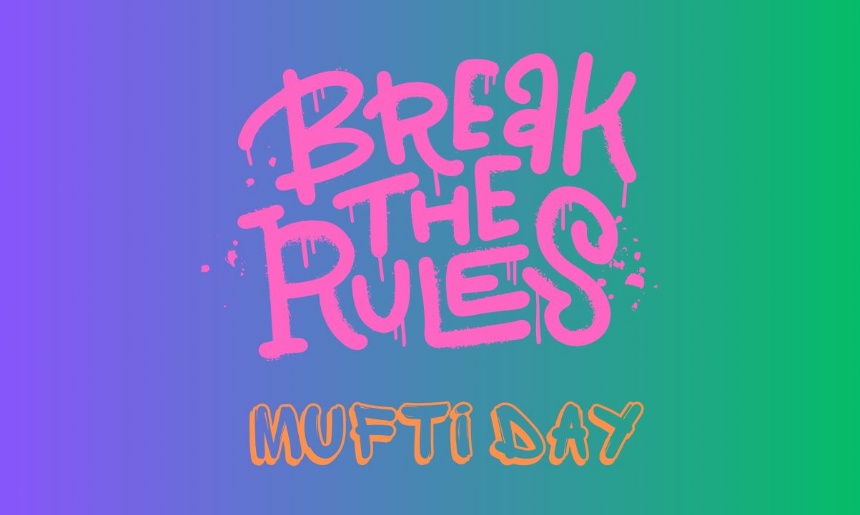 Maybury Primary School - Friday 18th October - Break the rules mufti day!