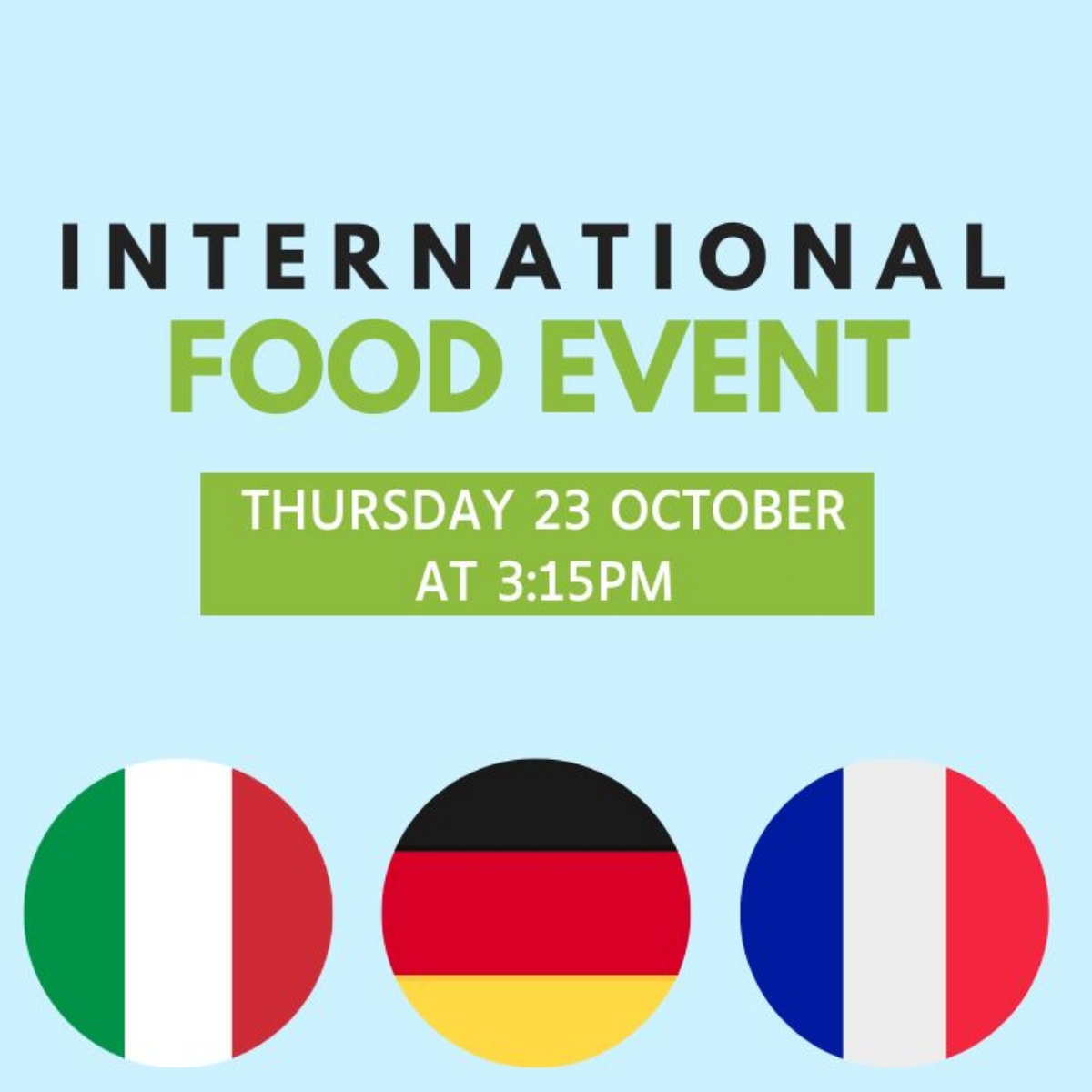 Maybury Primary School - International Food Event